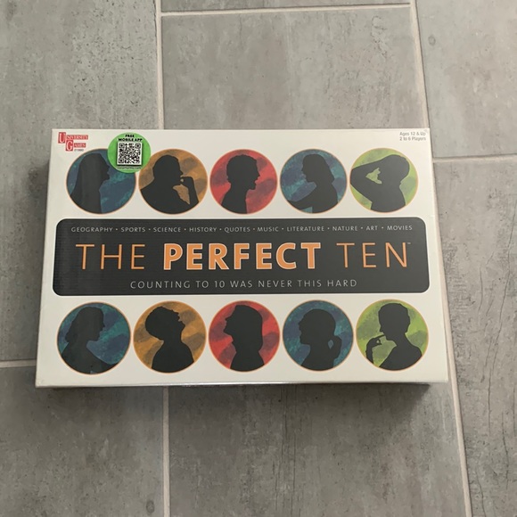 University Games | Toys | New In Original Sealed Wrap The Perfect Ten ...